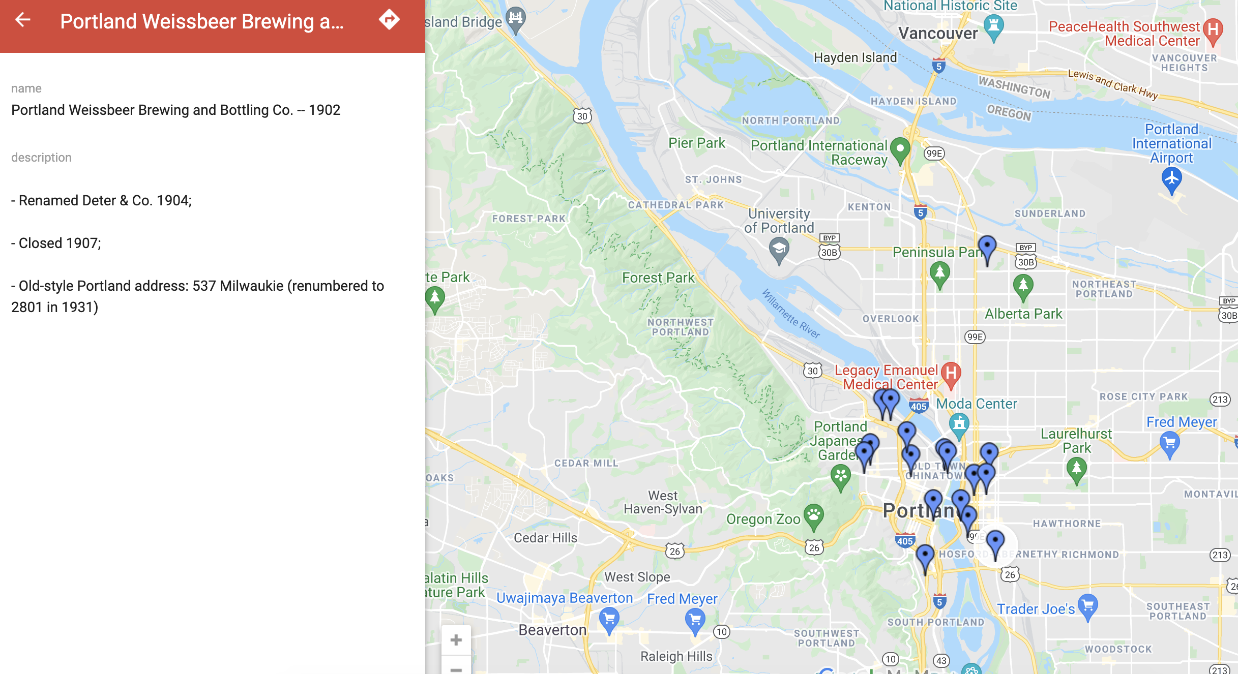 Historic Portland Breweries 1852-1934 – Lost Oregon